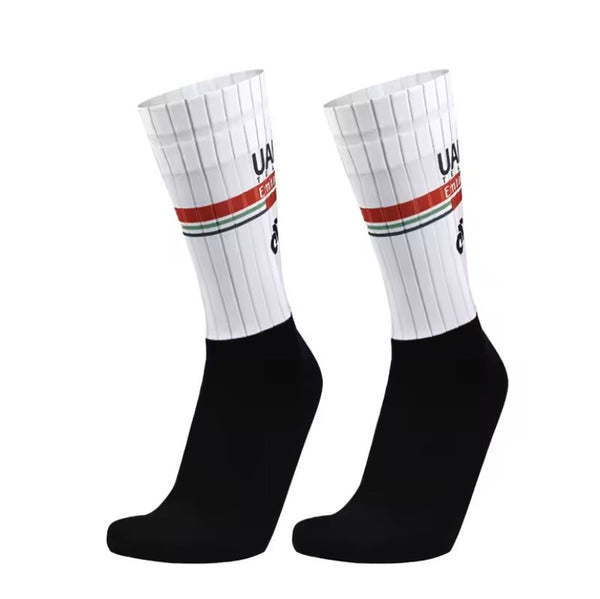 UAE Team Style Cycling Socks – Free cyclist